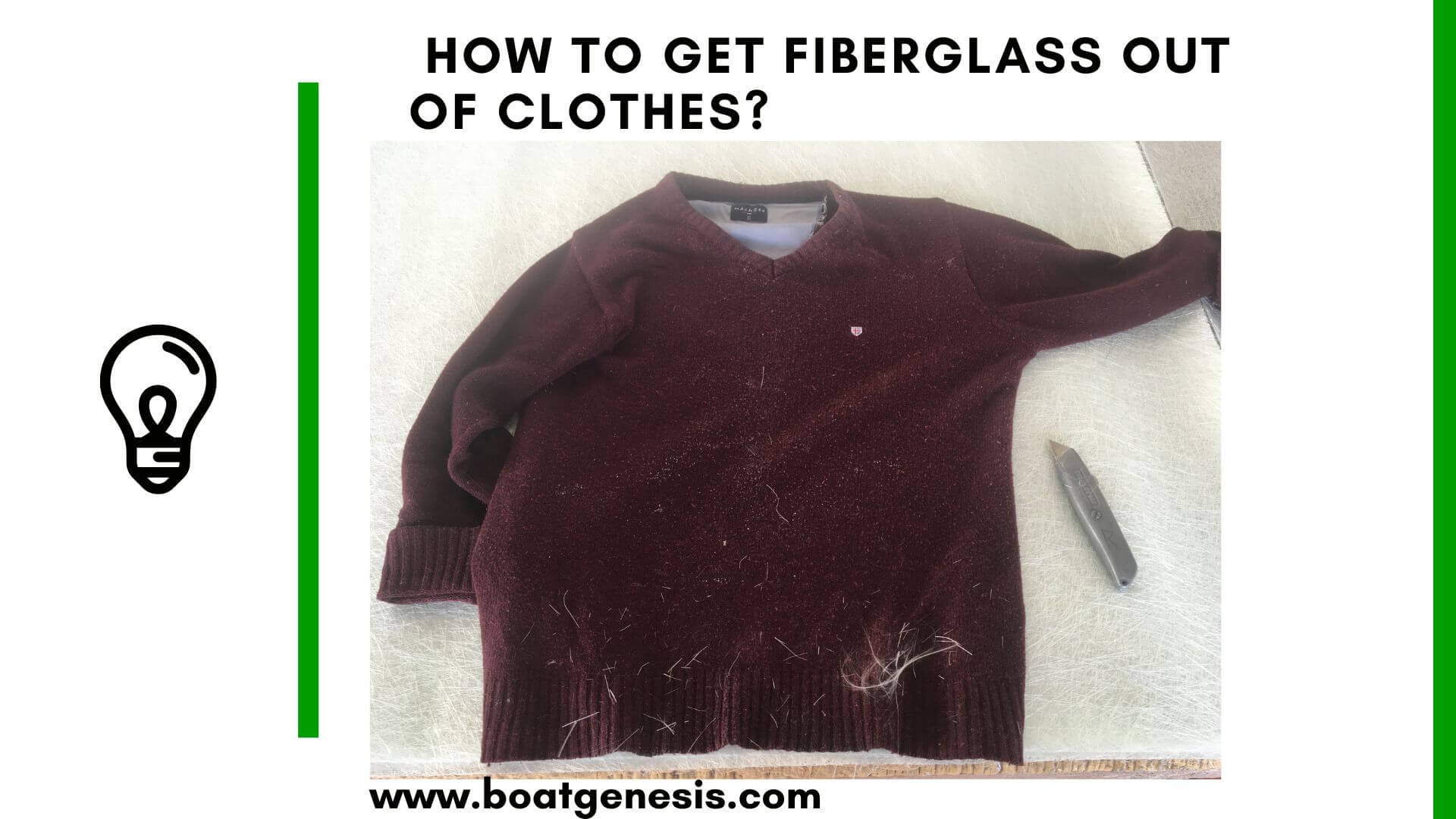 How To Get Fiberglass Out Of Clothes? 7 Simple Steps To Follow | Boat ...