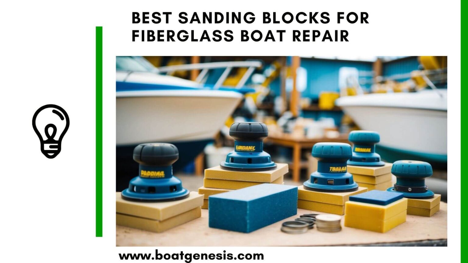 5 Best Sanding Blocks & Sanders for Fiberglass Boat Repair | Boat Genesis