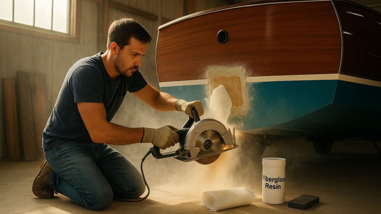 Fiberglass Boat Transom Repair: The Definitive Guide | Boat Genesis